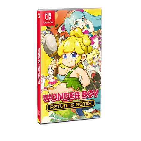 Wonder Boy Returns Remix Switch Strictly Limited Games