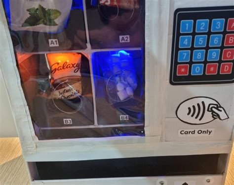 A Desktop Sized Diy Vending Machine For Your Room Arduino Blog