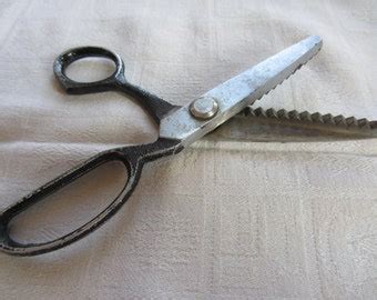 Zig Zag Scissors Etsy