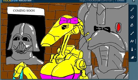Female Battle Droid And Super Battle Droid Battle Droid Battle Character