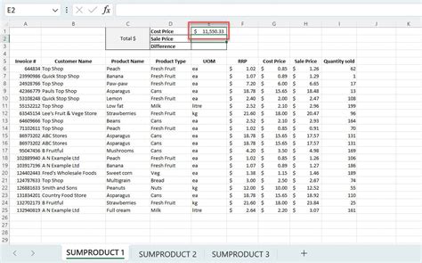 How The Sumproduct Formula In Excel Can Help You Work More Efficiently