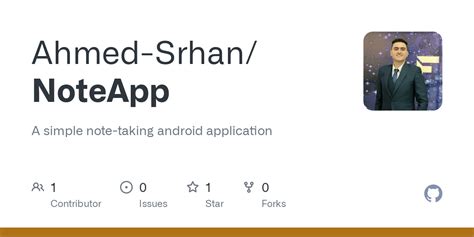 GitHub Ahmed Srhan NoteApp A Simple Note Taking Android Application