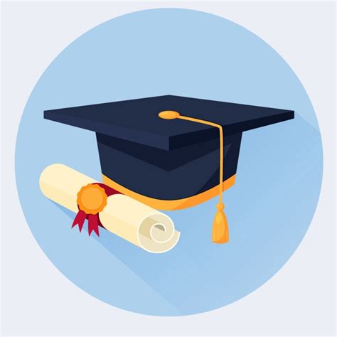 Рисунок шапка выпускника 73 фото