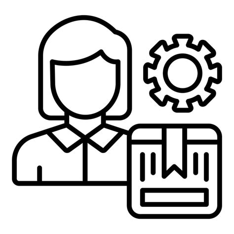 Product Manager Icon Style 21267495 Vector Art At Vecteezy