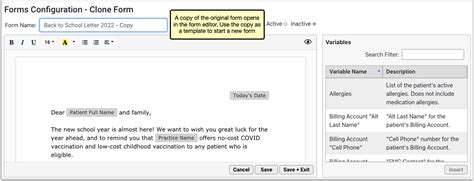Create And Manage Forms In Pcc Ehr Pcc Learn