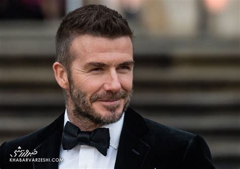 عکس دیوید بکام با استایل خاص خود در سانتیاگو برنابئو اسطوره رئال به ورزشگاه آمد خبرورزشی