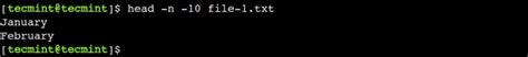 How To Use Head Command To Manage Files Effectively