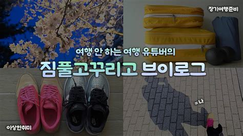 Vlog Er｜여행 짐 풀고 꾸리고 풀고 꾸리고🛍️｜국내 여행 뜸한 이유 🤔｜어딘가 이상한 여행 꿀템을 제 돈 주고 샀답니다｜브이로그 하는사람er Youtube