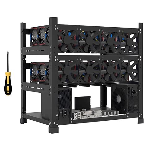 Nuscen Mining Rig Frame 3 Layers 6 8 10 12 Desertcart Japan