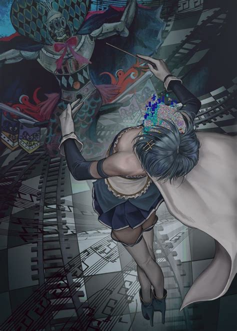 Пин от пользователя ˖˚˳⌖ Elize ₊ ˚ на доске Puella Magi в 2024 г Девочка волшебница мадока