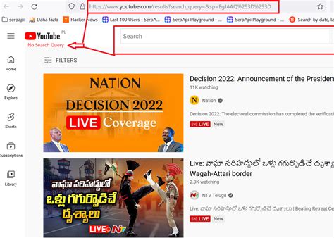 Youtube Api Add Ability To Search Without A Search String · Issue