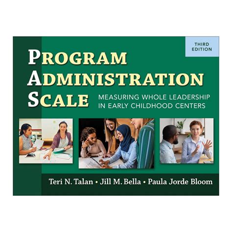 Program Administration Scale Pas Third Edition Paperback