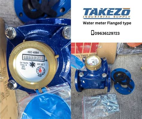 Water Meter Flanged Type Commercial And Industrial Construction Tools And Equipment On Carousell
