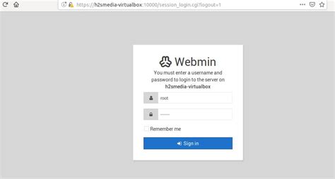 How To Install Webmin On Ubuntu 18 04 16 04 LTS Server H2S Media