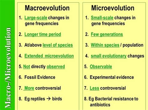 Microevolution