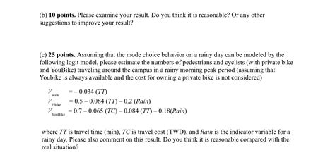 Solved 2 To Investigate The Traffic Flow Pattern Over The
