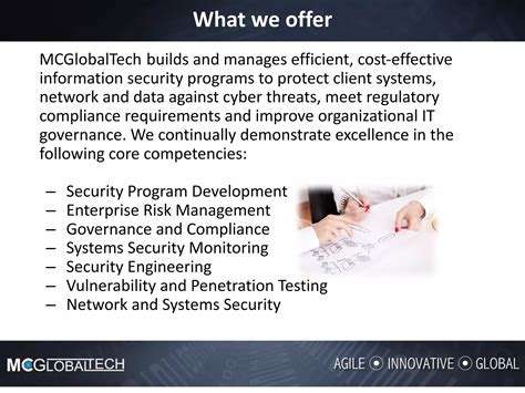 Mcglobaltech Managed Security Compliance Program Ppt
