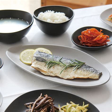 에라토 에라토 조약돌 반무광 도자기 플레이팅 롱 접시 38cm 생선접시 계란말이그릇 3color 위시버킷