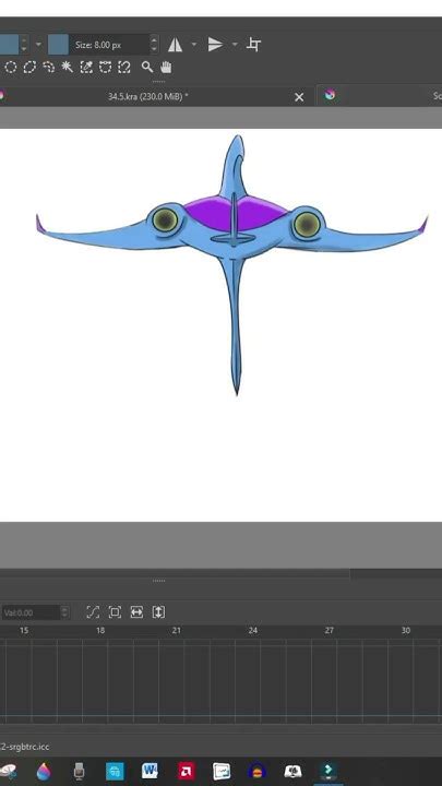Transform Mask In Krita Animation Newanimator Kritaanimation Krita Kritatutorial Youtube