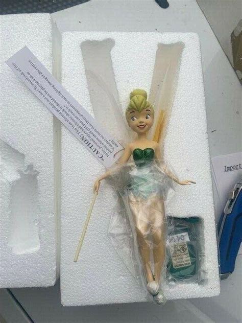 Tinkerbell Tree Topper Fiber Optic Green Mint New In Box 3917936788
