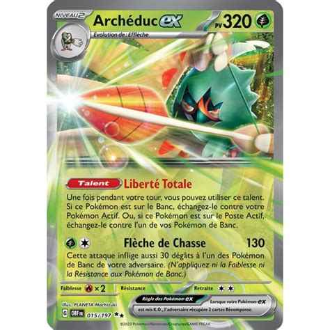 Archéduc Ex 015 197 Carte Pokémon Double Rare Neuve Fr