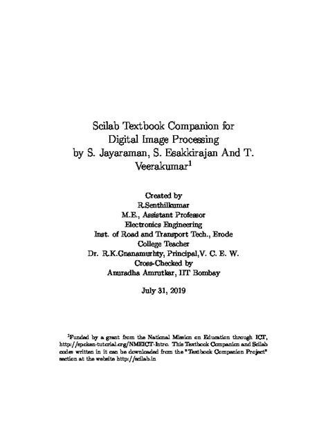 Digital Image Processing S Jayaraman S Esakkirajan And T Veerakumar Pdf Pdfcoffee Com