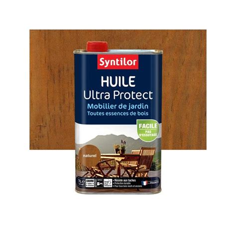 Huile SYNTILOR ultra protect 1L naturel | Sanifer