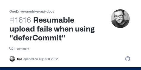 Resumable Upload Fails When Using Defercommit · Issue 1616