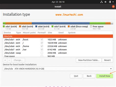 Ubuntu LTS Desktop Installation Steps With Screenshots