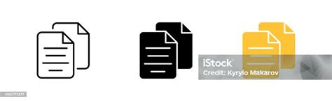 파일 그룹 집합 아이콘입니다 정보 텍스트 문서 리더 폴더 Pdf 파일 개인 책 메모 데이터 집합 개념입니다 선에 있는 벡터 아이콘 흰색 배경에 검은색과 화려한 스타일 3차원