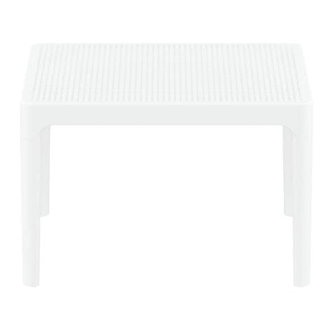 Furnlink Siesta Sky Side Table White Du081 Buy Online At Nisbets