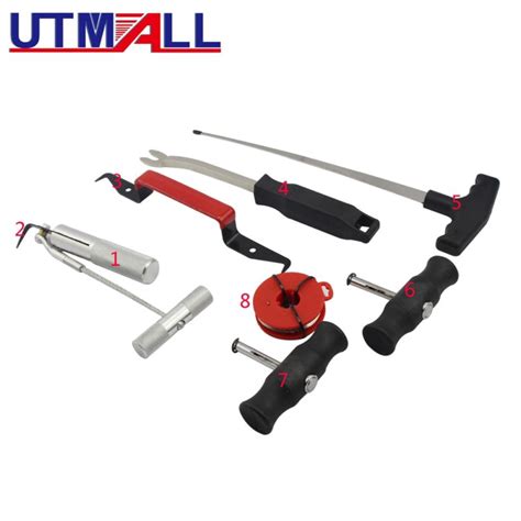 Car Windscreen Windshield Removal Tool Kit 7pcs Smart Auto Shop