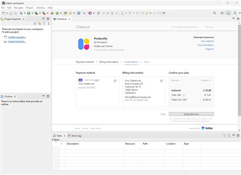 Checkout For Eclipse Seamless Developer Tool Sales Built For Eclipse