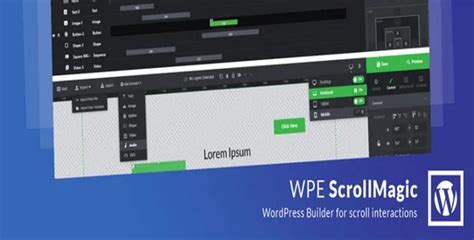 Wpe Scrollmagic Scrolly Wordpress Builder For Scroll Interactions Bliter Gpl
