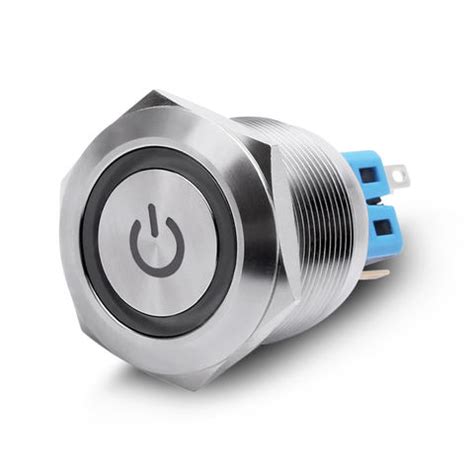 Mm Pin DPDT V V V Push Button Switch IP IK