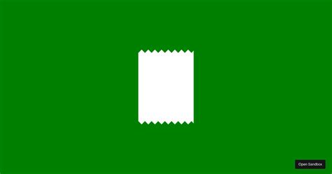 Zig Zag Border Codesandbox