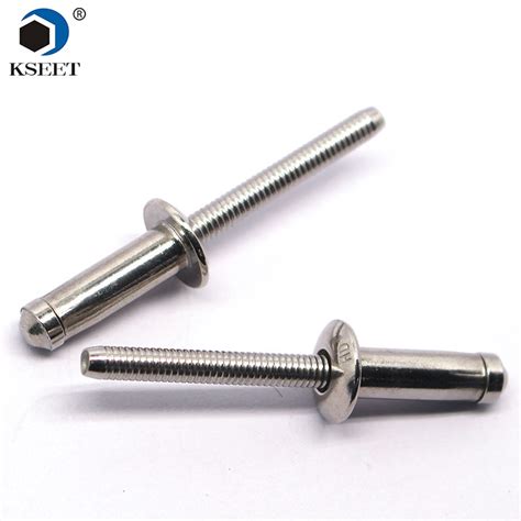 Ss304 Structural Dome Head Zinc Plated Pop Rivets Rivet Manufacturer