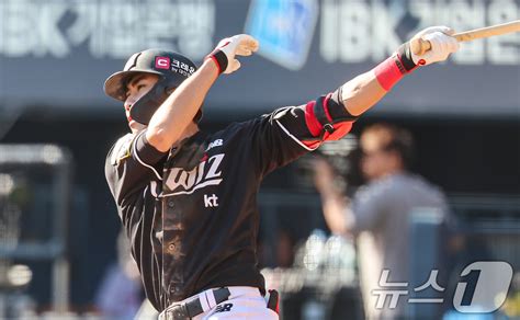 Kt 심우준 도망가는 1타점 뉴스1