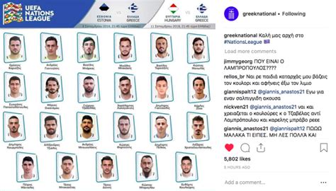 The Greek National Football Team Announce Their Squad For The Upcoming