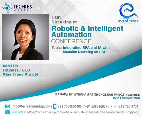 Robotic Intelligent Automation Conference Singapore Gleematic