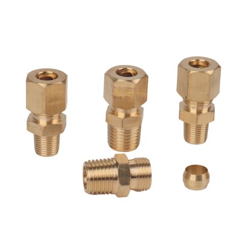 Brass Compression Adapters Male Adapter China Supplier Topa