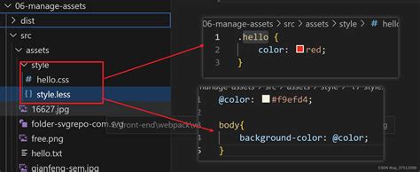 Webpack5 基础 Csdn博客