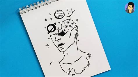 افكار للرسم بقلم الحبر Youtube