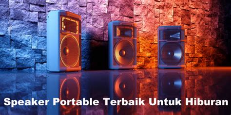 Speaker Portable Terbaik Untuk Hiburan Swiss Baru Electronics