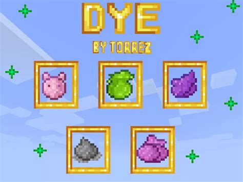 Dye Minecraft Texture Pack