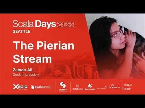 Scala Days Talk The Pierian Stream From Scala Days Conferences Class