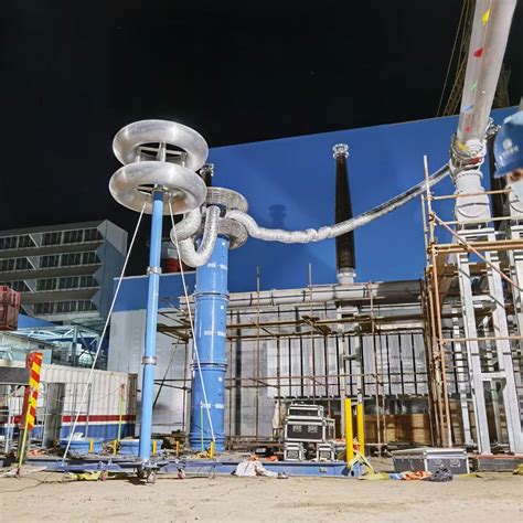 Congratulation To My Team Just Finished The 400kv Gis Station Hv Test Maysan Iraq Hao浩 Lu路