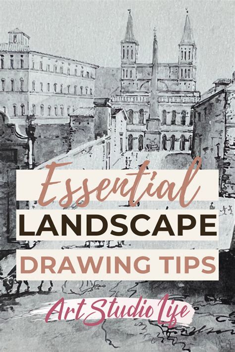 Landscape Drawing Tips How To Draw More Realistic Landscapes