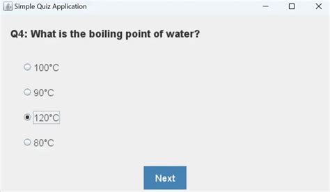 Quiz Application System Using Java Codewithcurious
