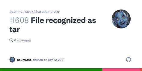 file recognized as tar · issue 608 · adamhathcock sharpcompress · github